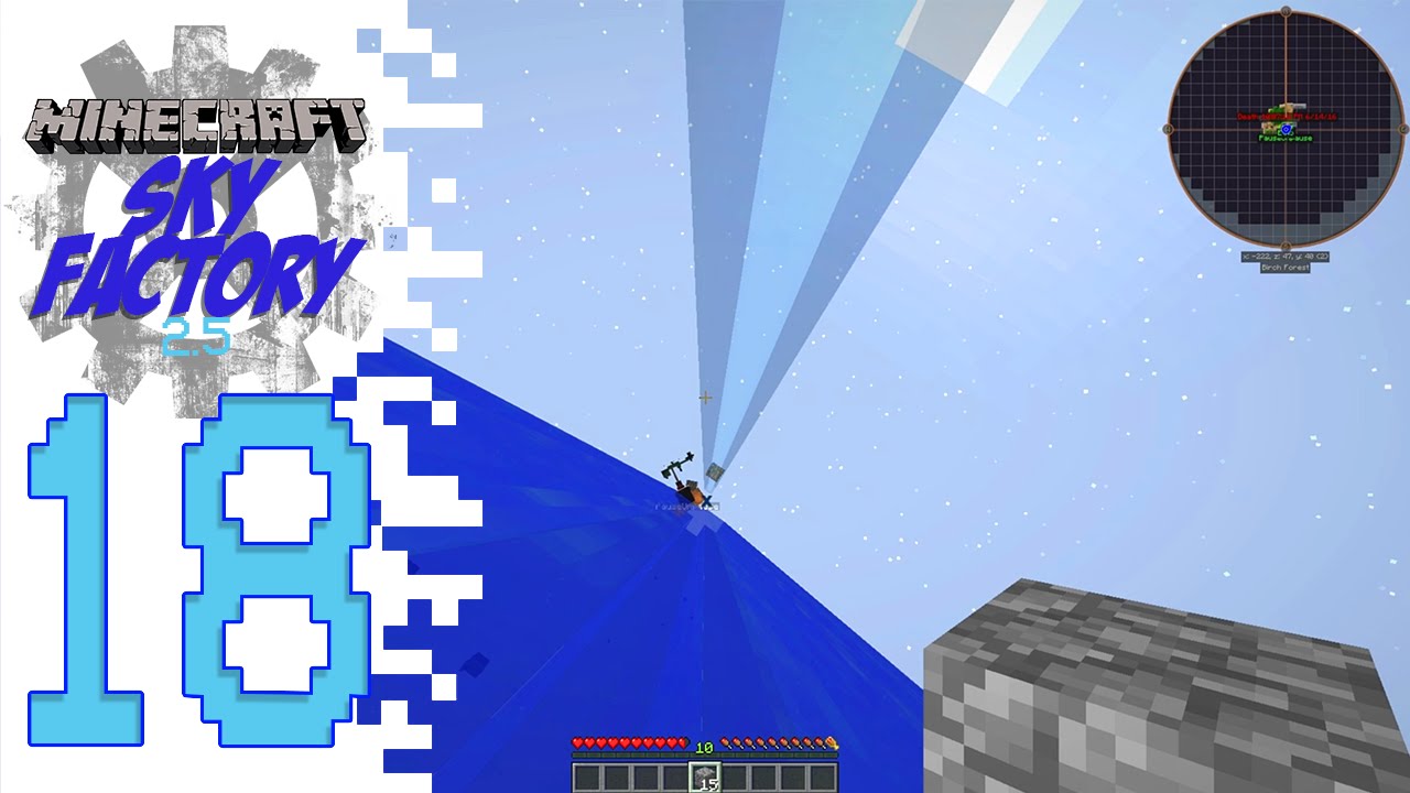 Sky Factory 2.5 (Modded Minecraft) - EP18 - Misstep - YouTube