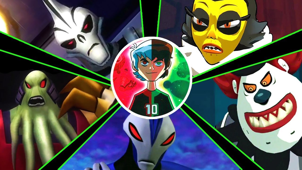 Ben 10 Boss Rush Compilation (All Bosses | Boss Fights from All Games ...