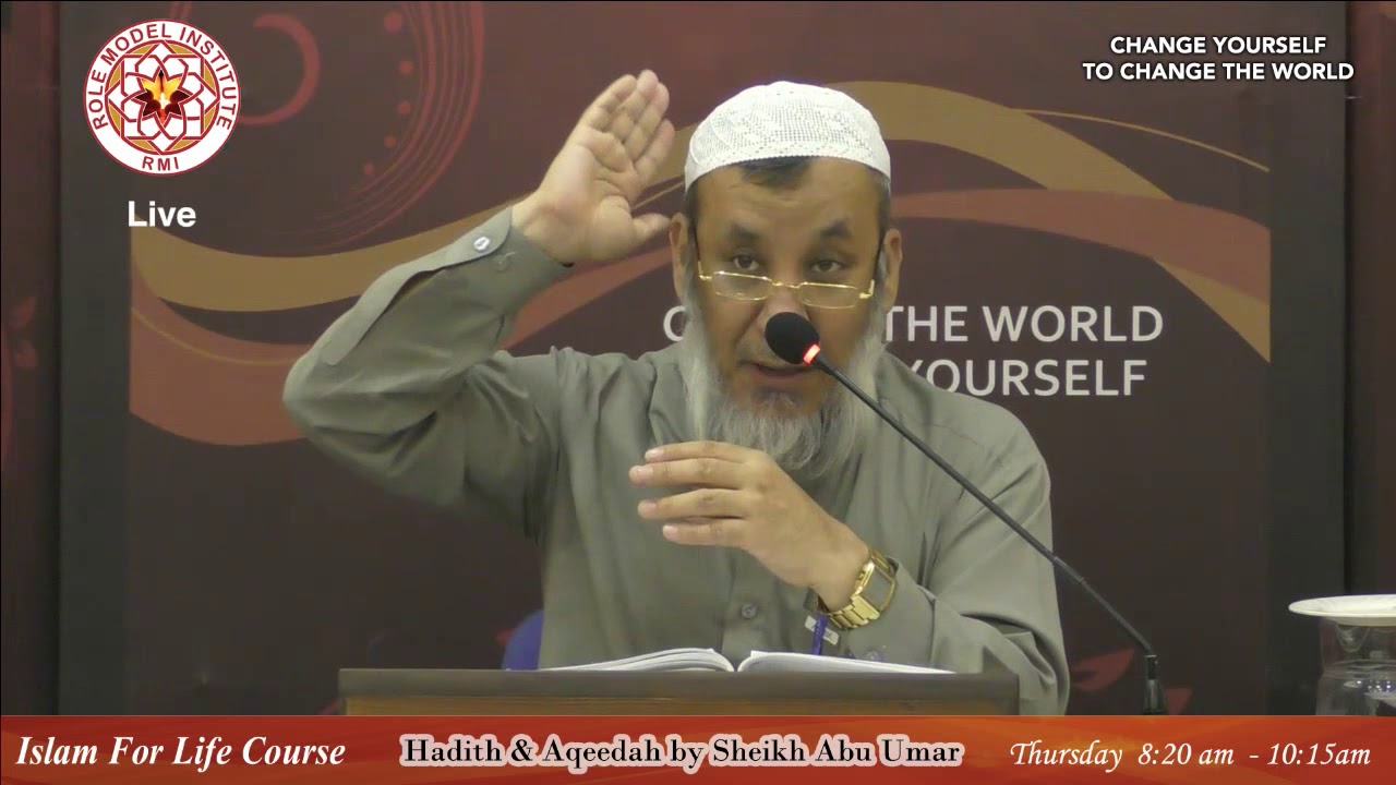 Basic Principles Of Islam by Sheikh Abu Umer (Lecture-31) - YouTube