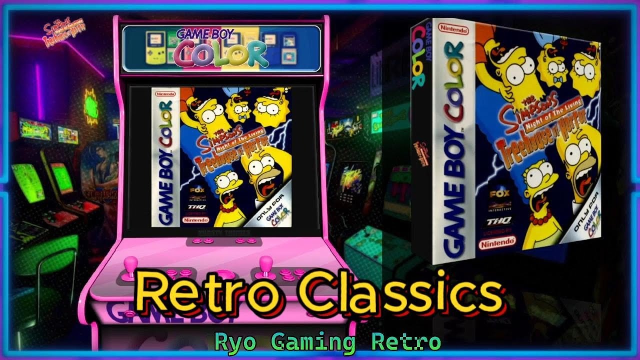 The Simpsons Night of the Living Treehouse of Horror Retro Classic Game ...