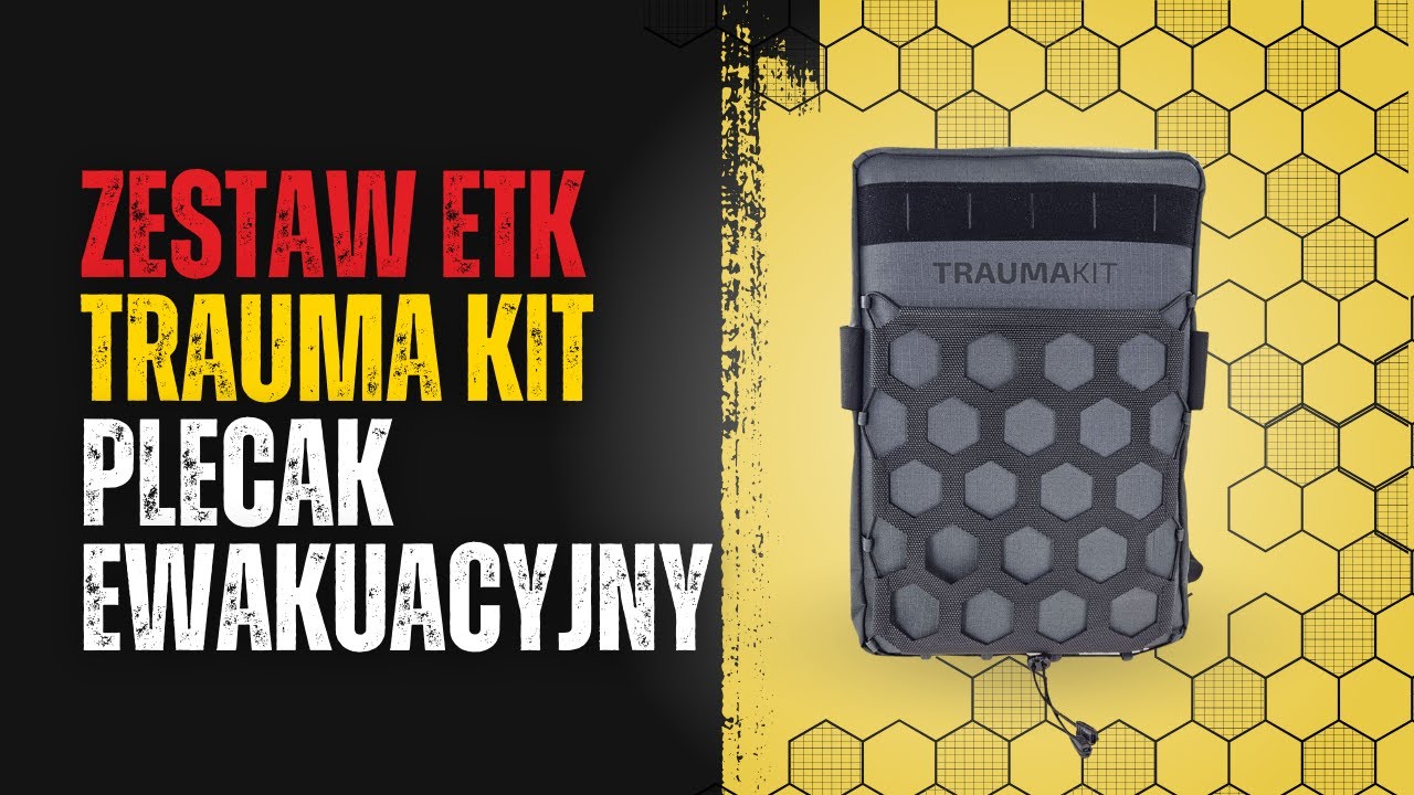 Zestaw ETK (Evacuation Trauma Kit) - Plecak Ewakuacyjny | AEDMAX.PL ...