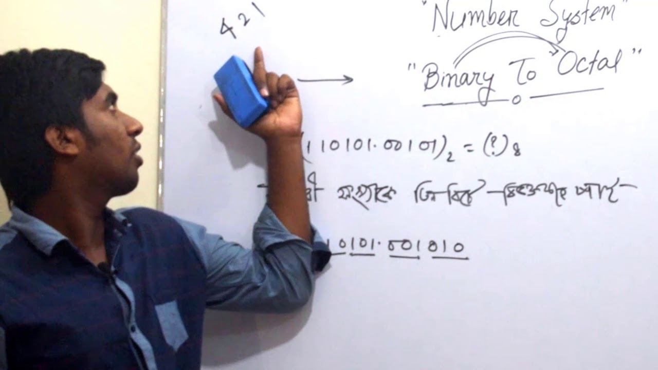 Hsc Ict Chapter 3 Conversion Of Number System Binary To Octal Youtube