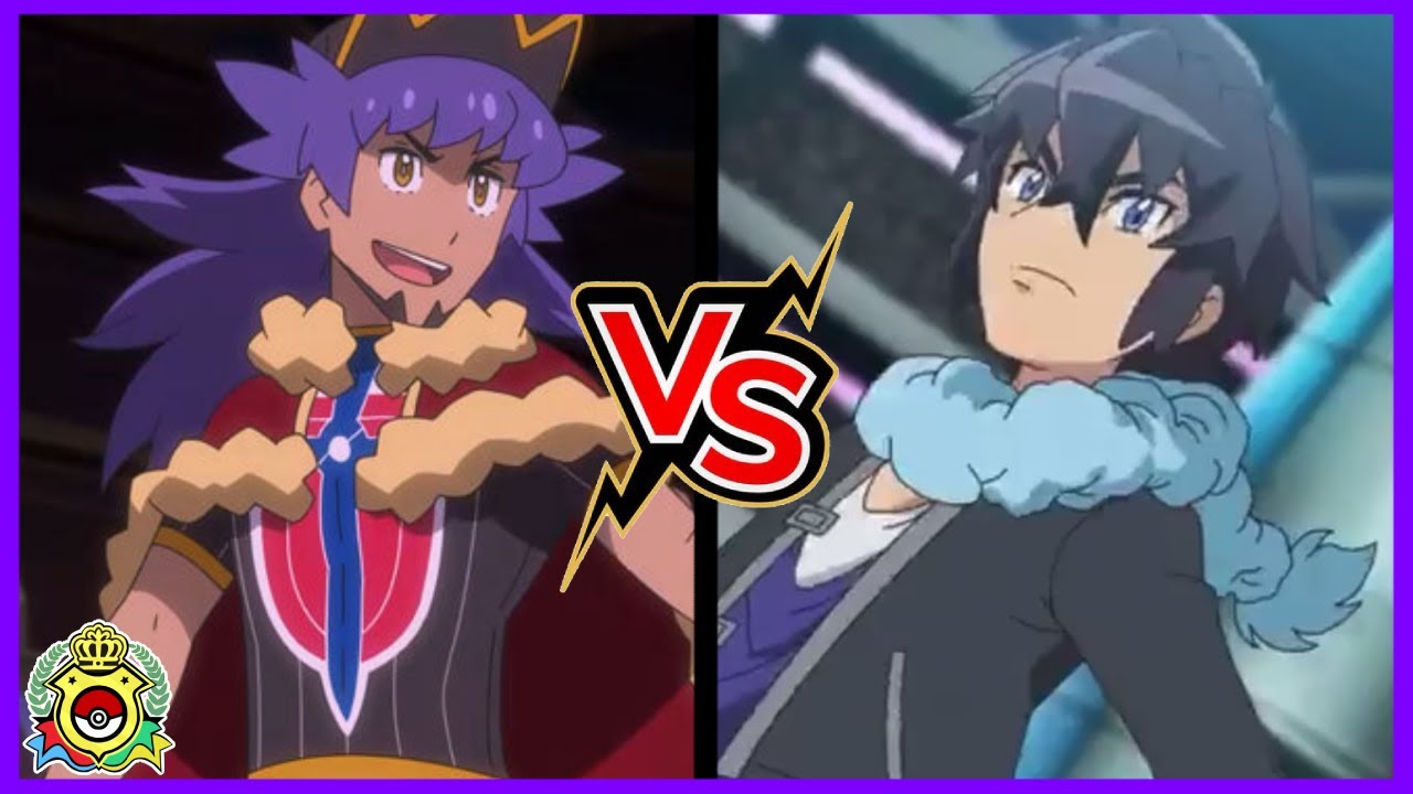 Pokémon Battle Network Universe | Masters 8 Battle #1 | Leon VS Alain ...