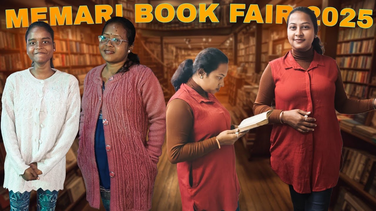 MEMARI BOOK FAIR 2025 😀// santhali vlog// ‎@santhalivloggerarohi - YouTube