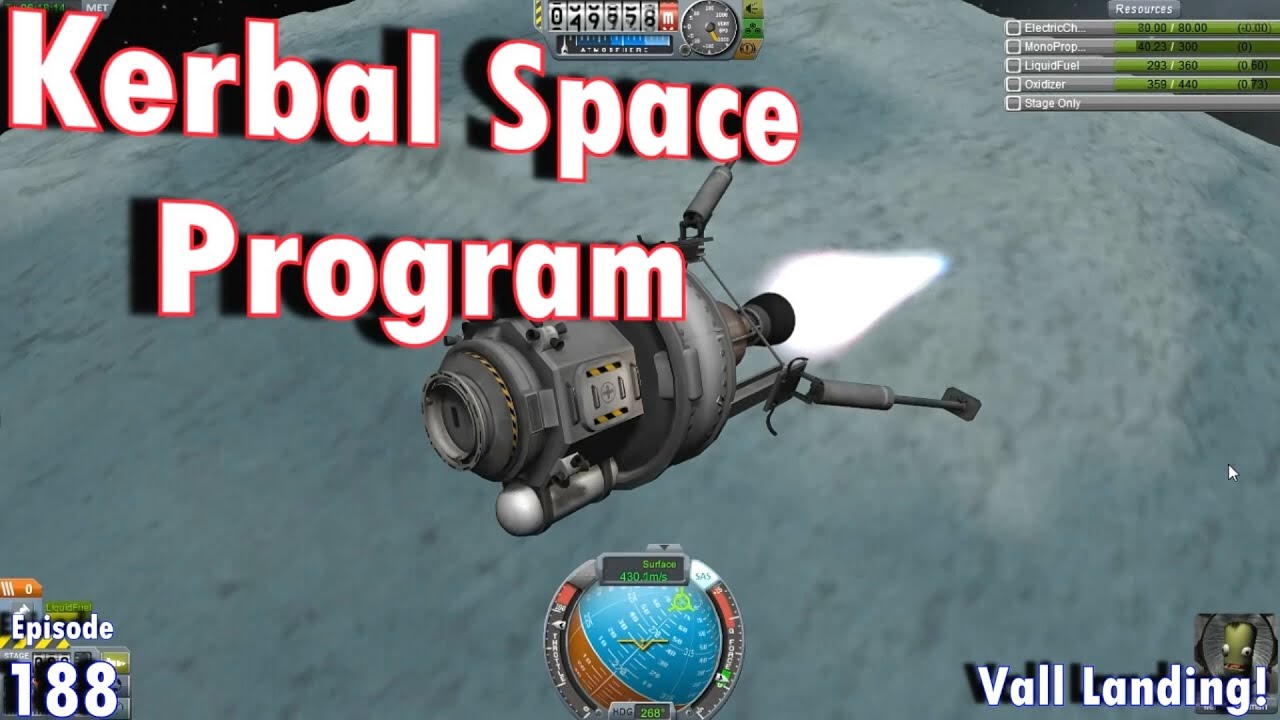 KSP - Episode 188 - Vall Landing! - YouTube