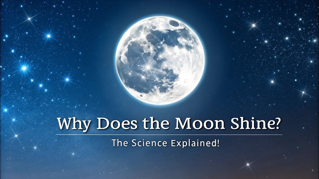 Why Does the Moon Shine? 🌕 The Science Explained! - YouTube