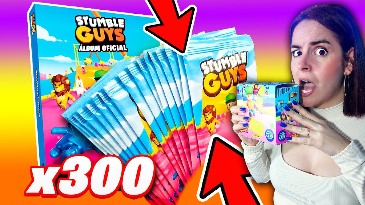 MI NOVIA ME ROBA TODAS MIS CARTAS DE STUMBLE GUYS #stumbleguyspanini ...