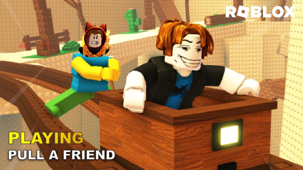 PULLING ONE OF MY FRIENDS ON ROBLOX! | PLAYING ROBLOX PULL A FRIEND ...