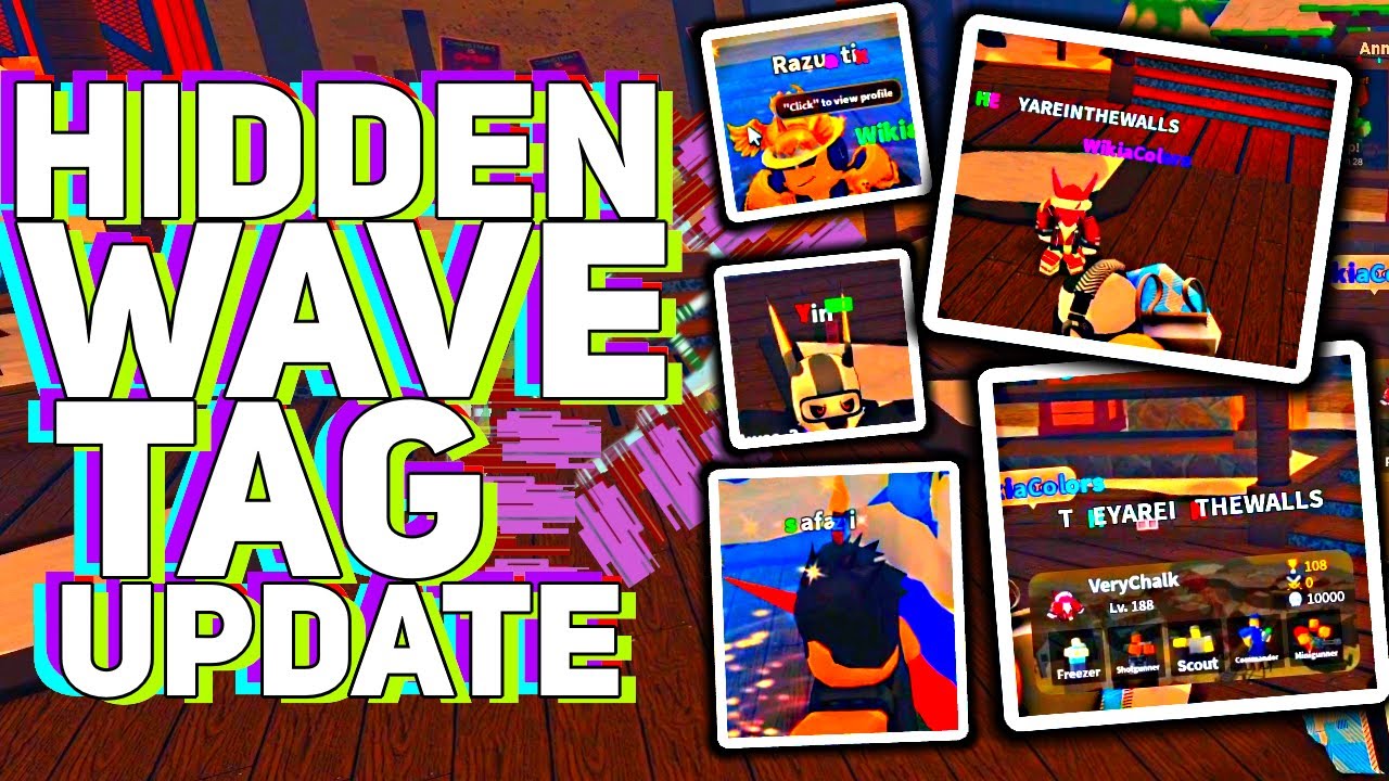 HIDDEN WAVE TAG UPDATE - How to get Glitch Tag - Tower Defense ...