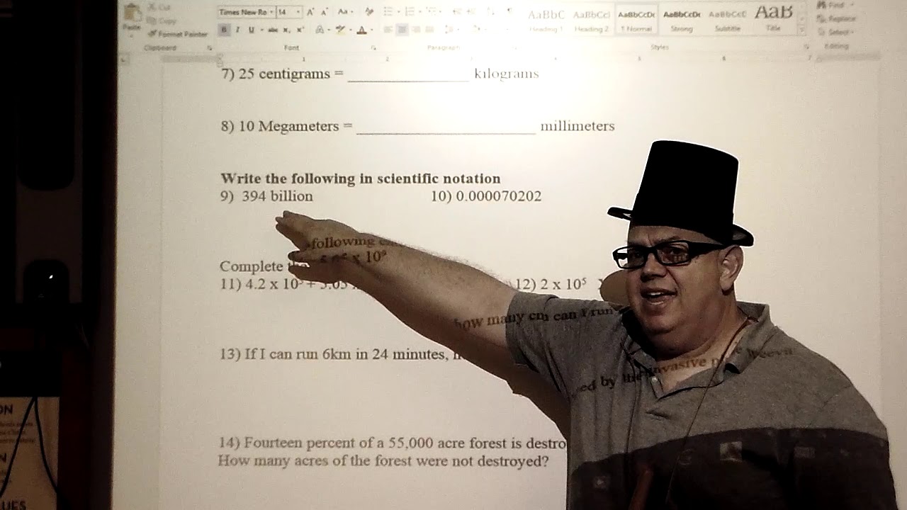 Canu APES Math Review - YouTube