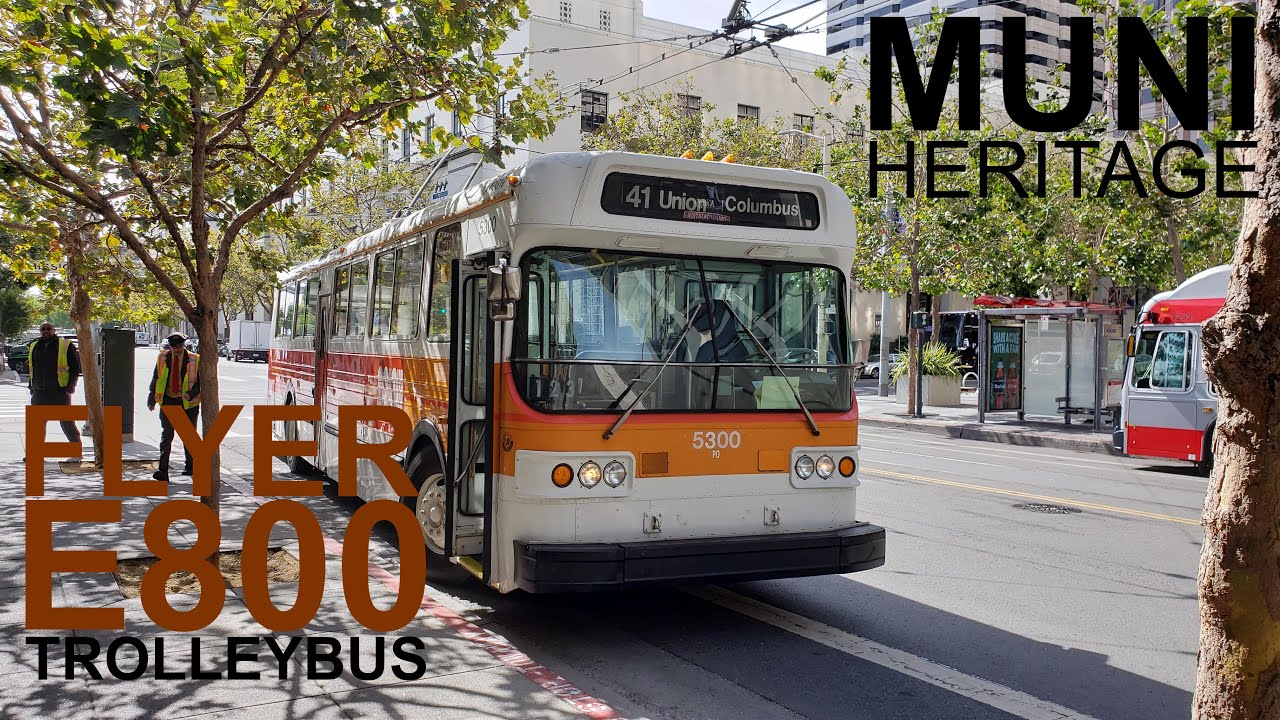 MUNI Heritage Weekend 2019 - San Francisco MUNI 1976 Flyer E800 ...