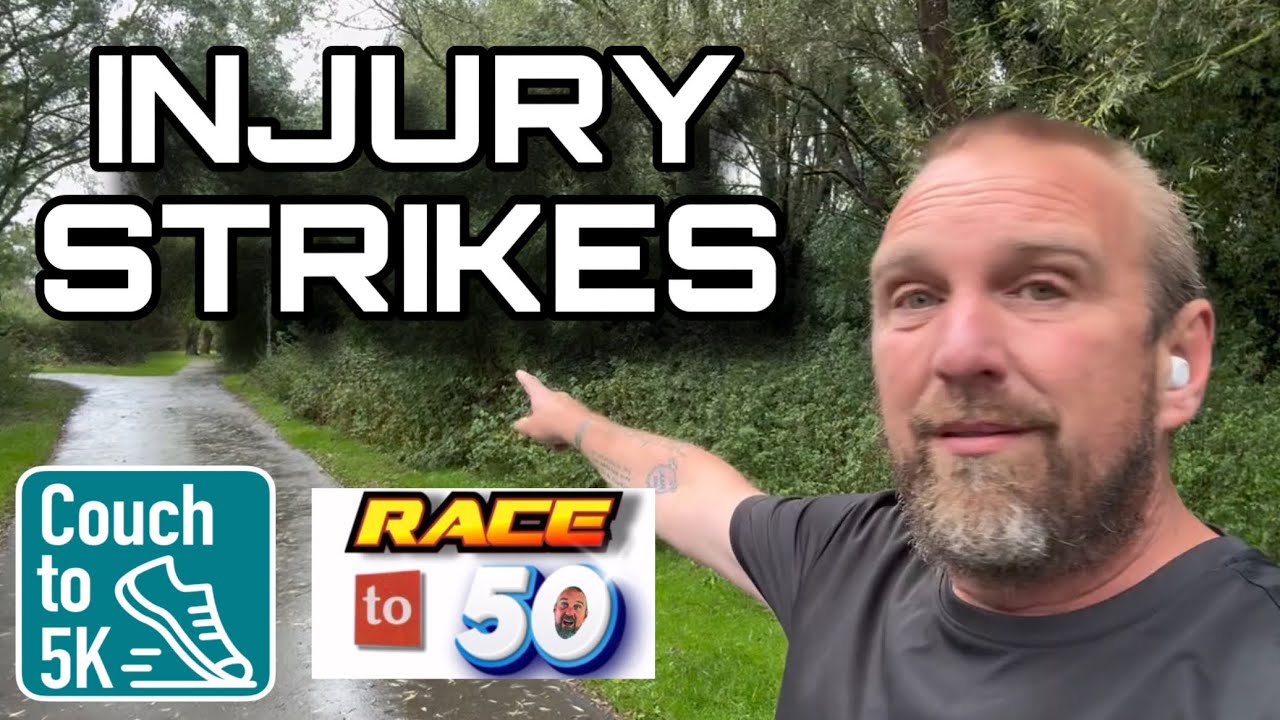 INJURY STRIKES - Couch To 5K / Race To 50 Week 9 Update - YouTube