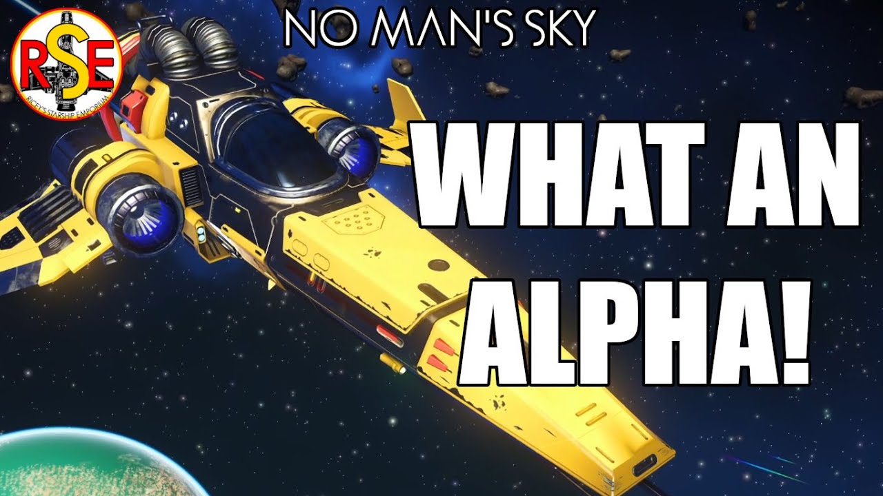 WHAT AN APLHA | Fighter Ship | No Man's Sky - YouTube