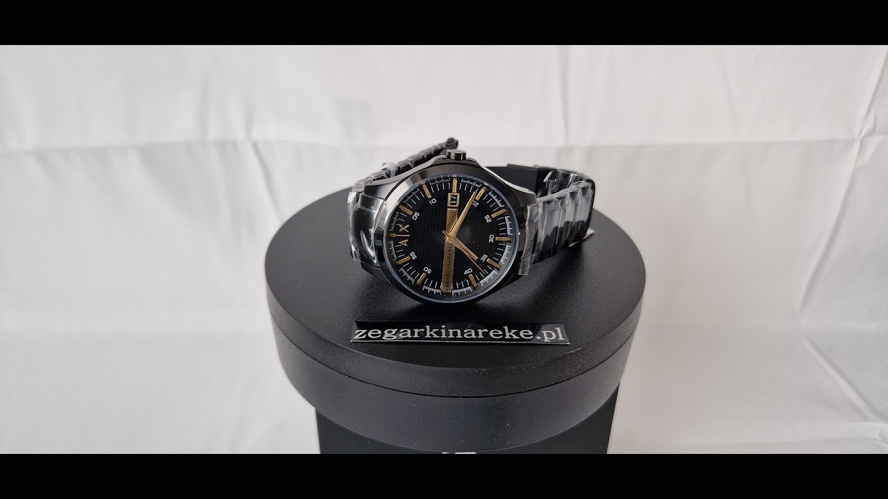 A|X ARMANI EXCHANGE AX2413 HAMPTON - YouTube