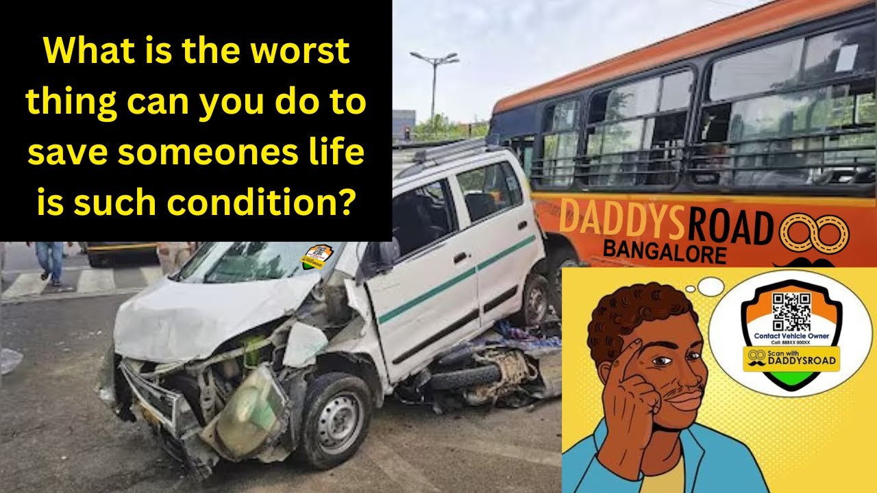 Major Accident| Save the life| Daddy's Road QR Code| Daddy's Road ...