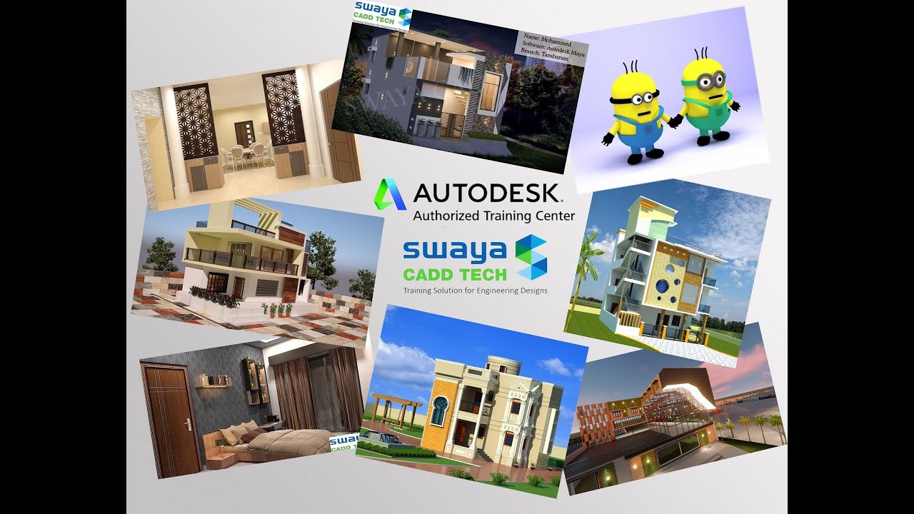 CADD DESIGN TRAINING CENTRE || SWAYA CADD TECH | BIM Institute - YouTube