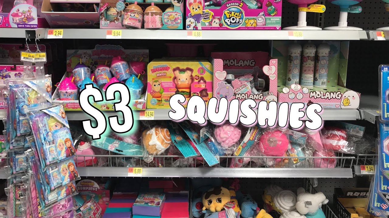 7 New CHEAP Squishies at Walmart! - YouTube