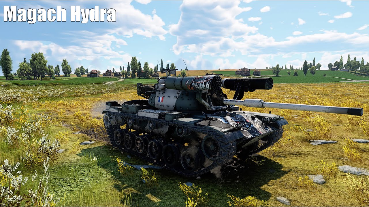 Magach Hydra avec une nuke compliquée (Ground Battle)#warthunder - YouTube