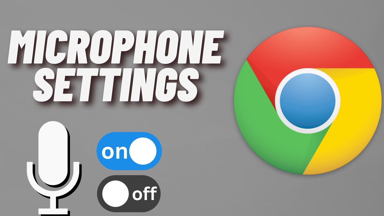 How to Enable Microphone in Google Chrome - YouTube