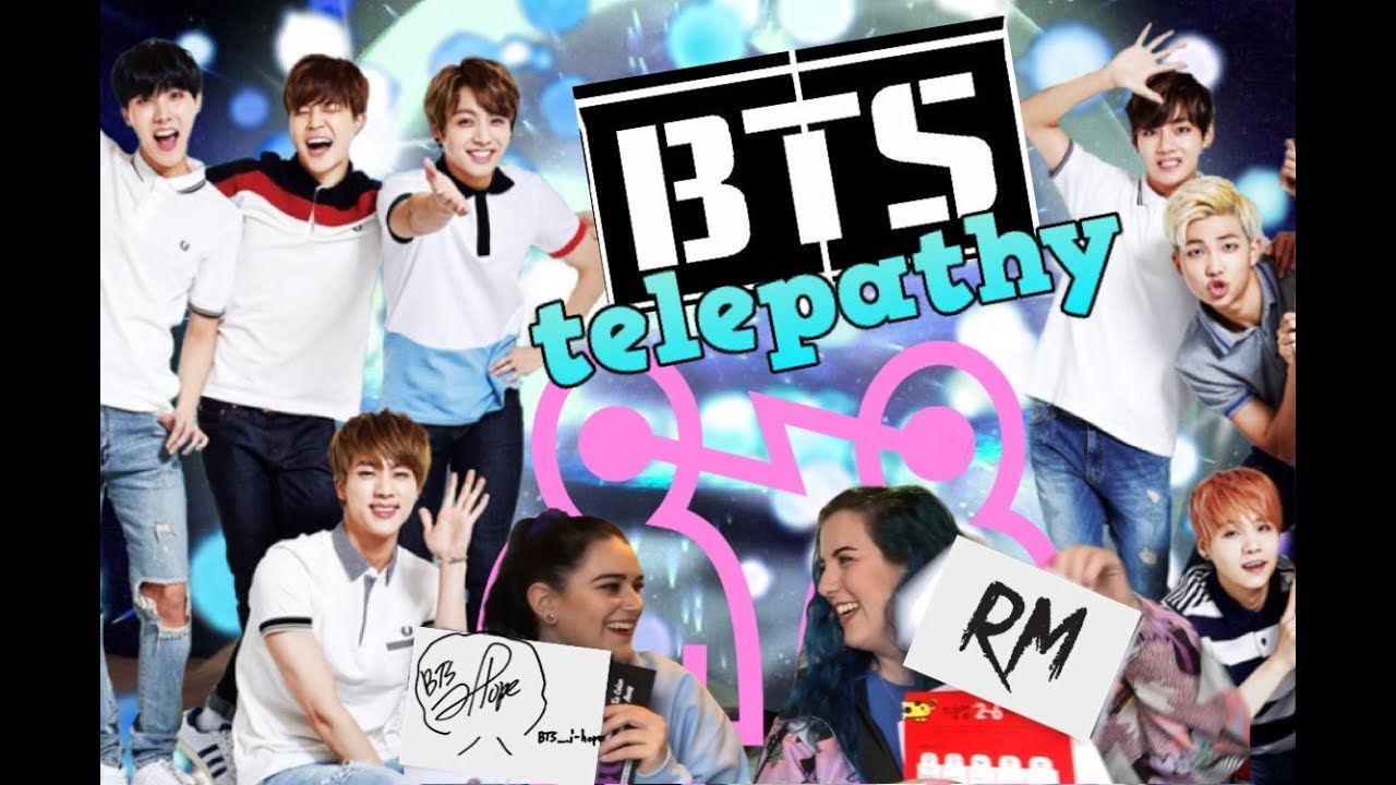 BTS TELEPATHY GAME! - YouTube