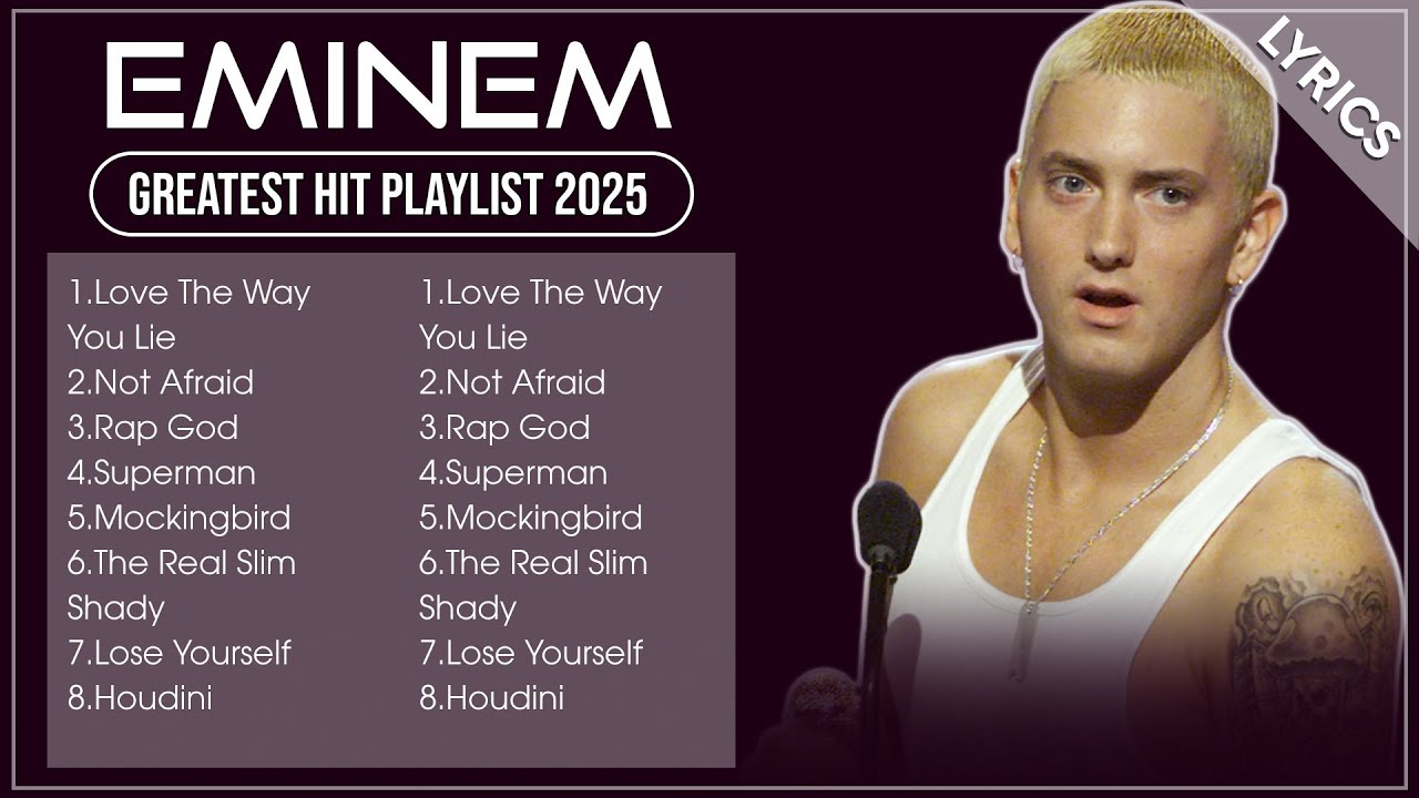Top 10 EMINEM Songs | EMINEM Best Songs Playlist | Popular English ...