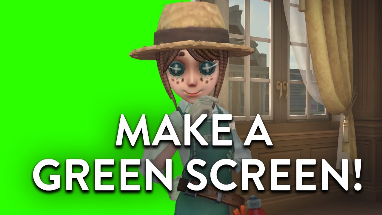How to make an IDV Green Screen - YouTube