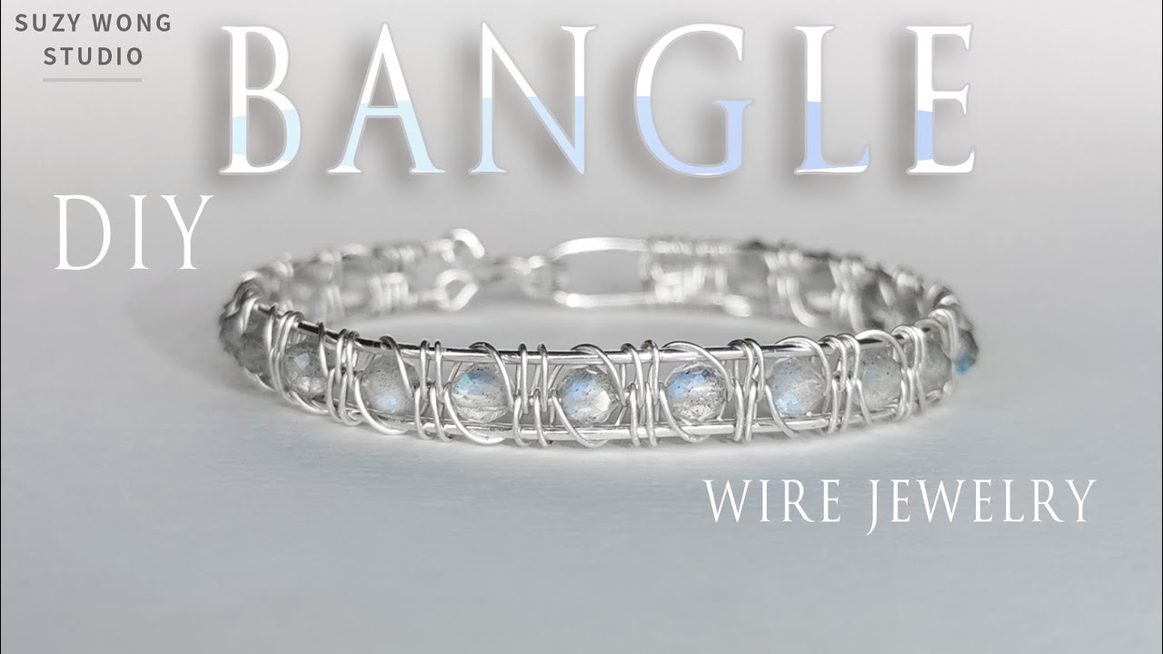 Wrap Bracelet| Simple Bangle| Easy Bracelet | Wire Wrap Tutorial | DIY ...