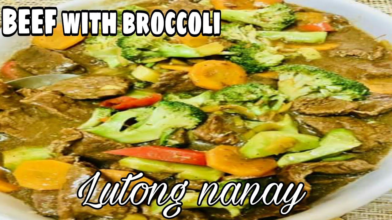 Ganito lang kadali mag luto ng beef with broccoli| super easy recipe ...