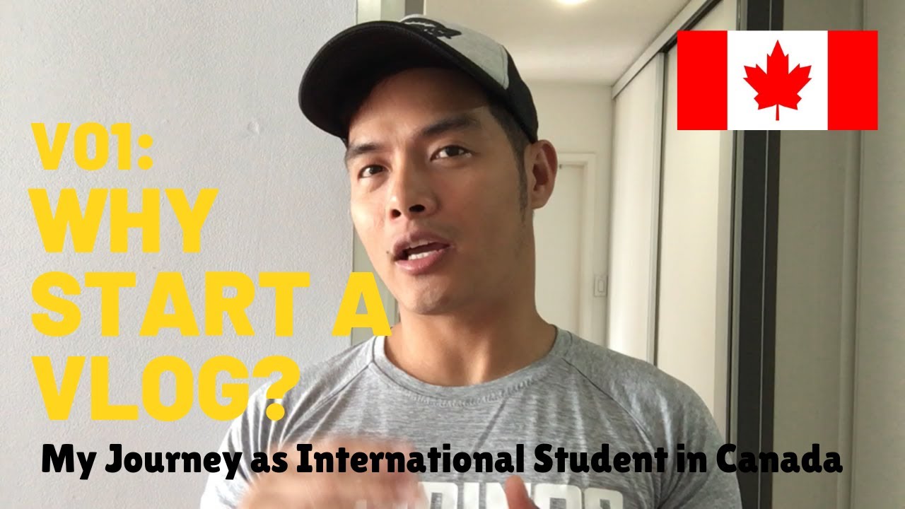 Vlog 001: Starting My First Video Blog | Toronto Experience ...
