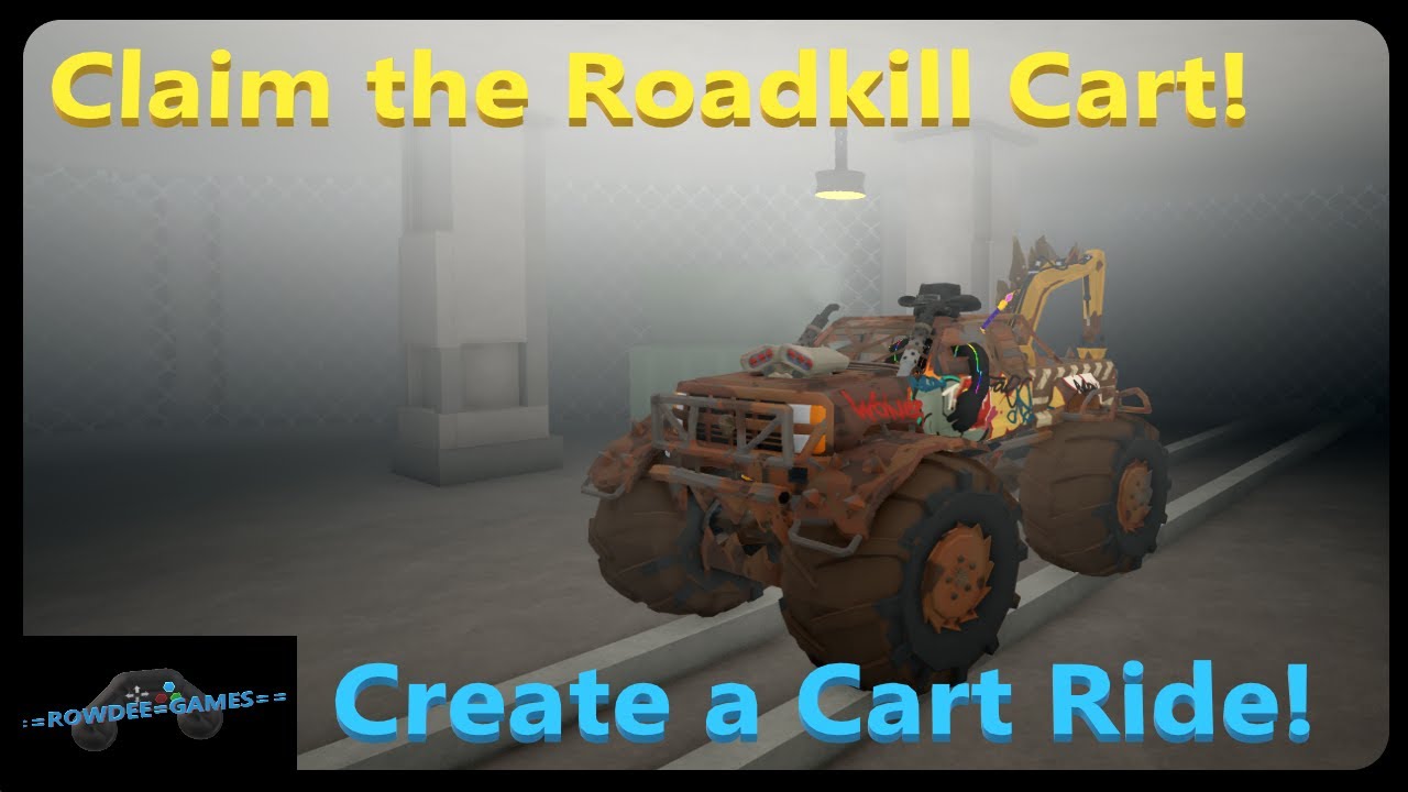 How to Claim the Roadkill Cart, The alley Create a Cart Ride! Roblox ...