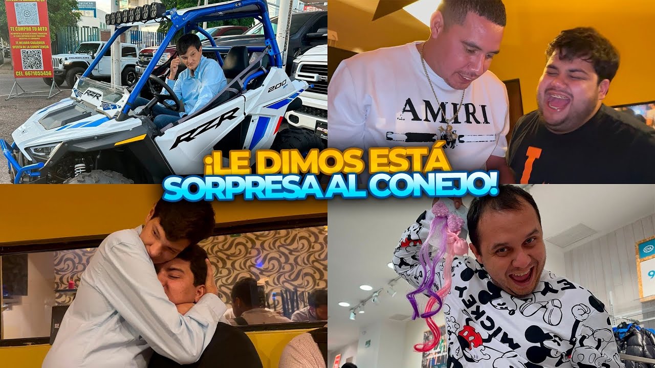 LE DIMOS ESTA SORPRESA AL CONEJO DE PARTE DE LOS TOYS Y ASI PASAMOS EL ...