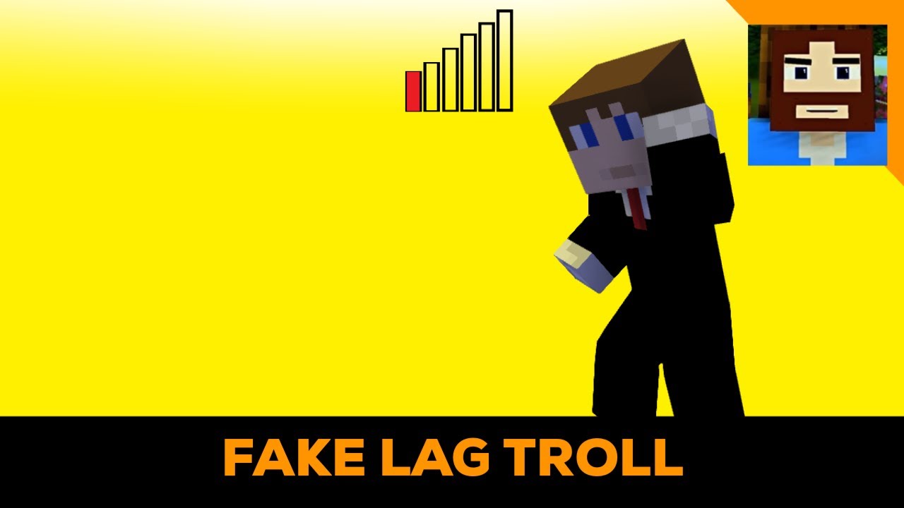 I made this guy think he had the worst lag ever! | Minecraft Fake Lag ...
