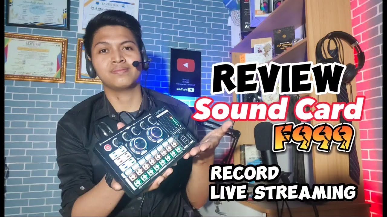 Review Sound Card Bonkyo F999 - YouTube