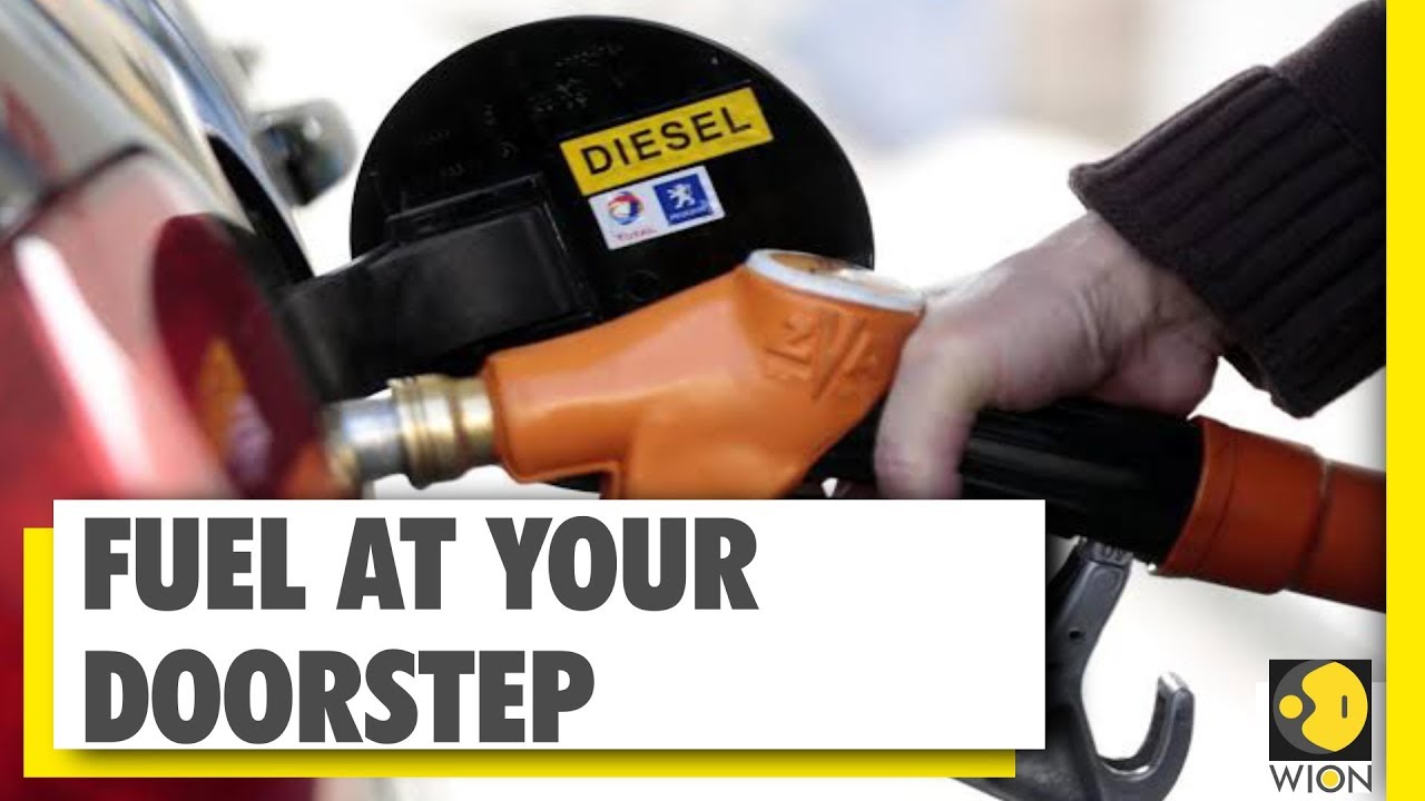 WION Dispatch: Cafu fills your fuel tank at your doorstep - YouTube