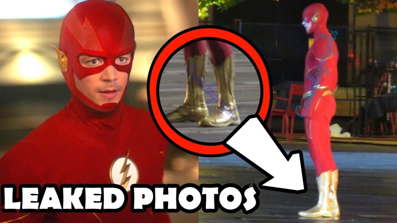 The Flash gets GOLD BOOTS CONFIRMED! The Flash Season 8 LEAKED Set ...