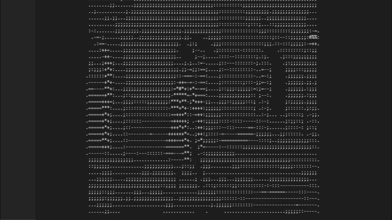 Rickroll ASCII meme - YouTube