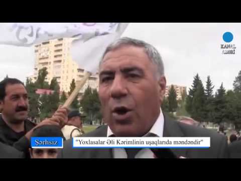 Hafiz Hacıyev Yoxlasanız Əli Kərimlinin uşaqlarıda məndən çıxar