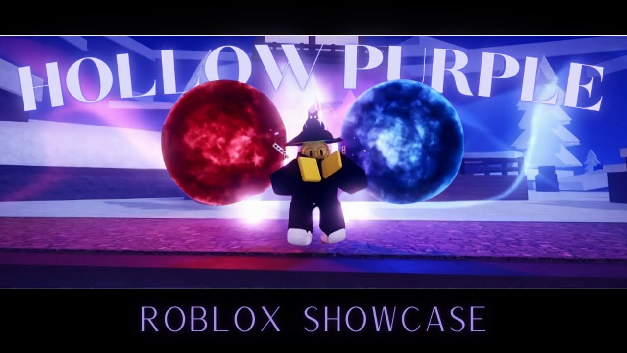 4k Epic Hollow Purple | Roblox showcase - YouTube