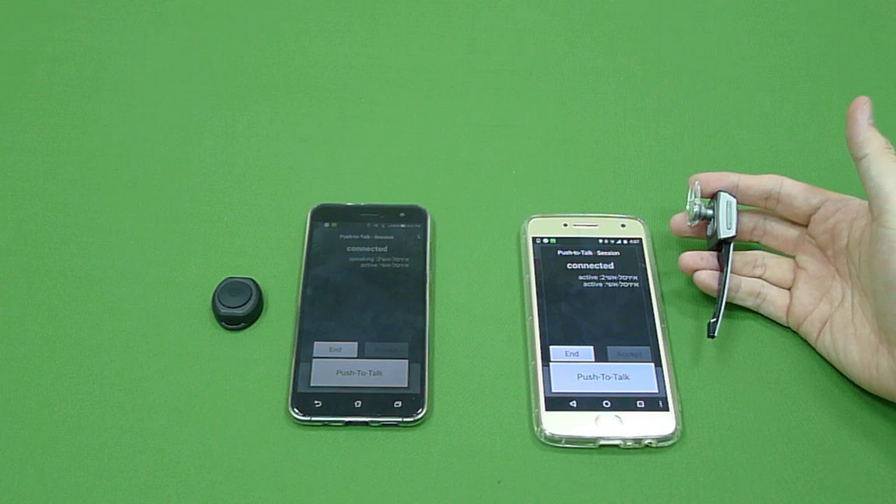 EASYTALK working with PTT-Z-L2 and HD1-R6 - YouTube