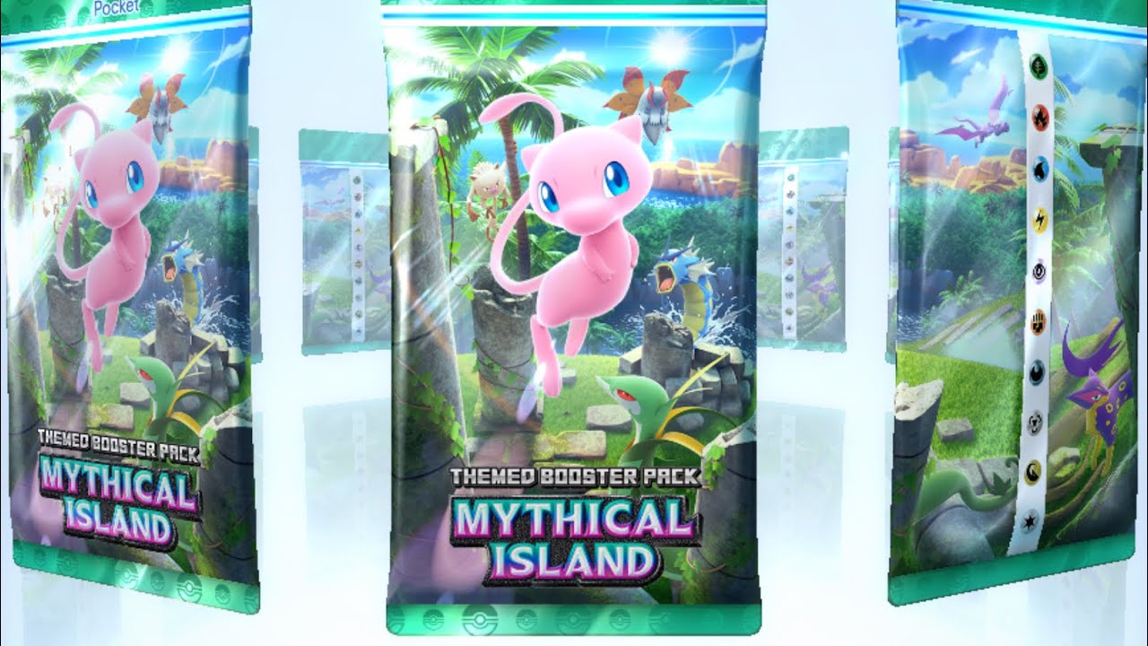 Pokemon TCG Pocket - First opening of the new mini set Mythical Island ...