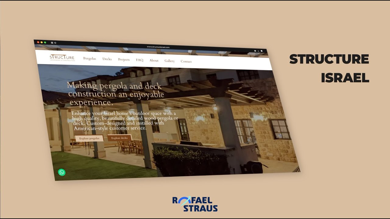 Structure Israel Website Promo - YouTube