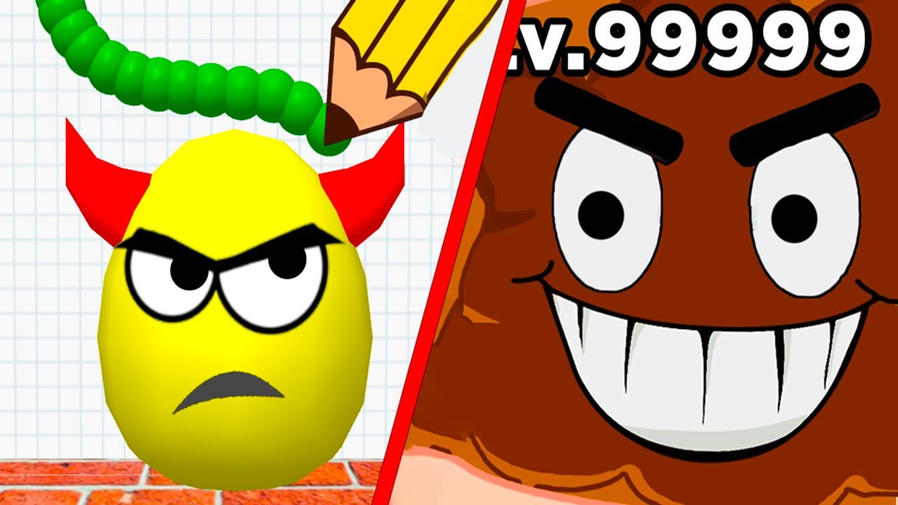 Draw To Smash | Poop MAX LEVEL - All Level Gameplay Android,iOS - NEW ...