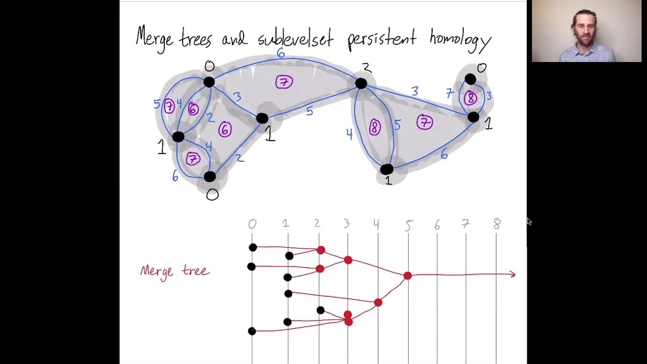 Merge trees and sublevelset persistent homology - YouTube