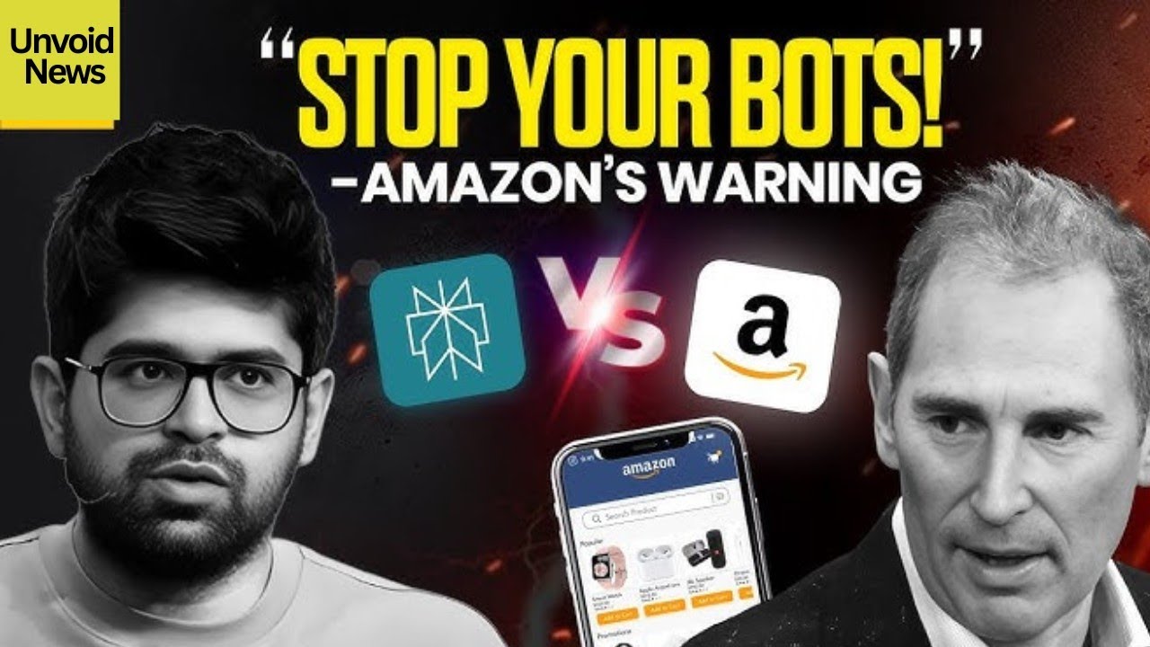 🔥 Amazon vs Perplexity AI |Future of Online Shopping or Digital War ...