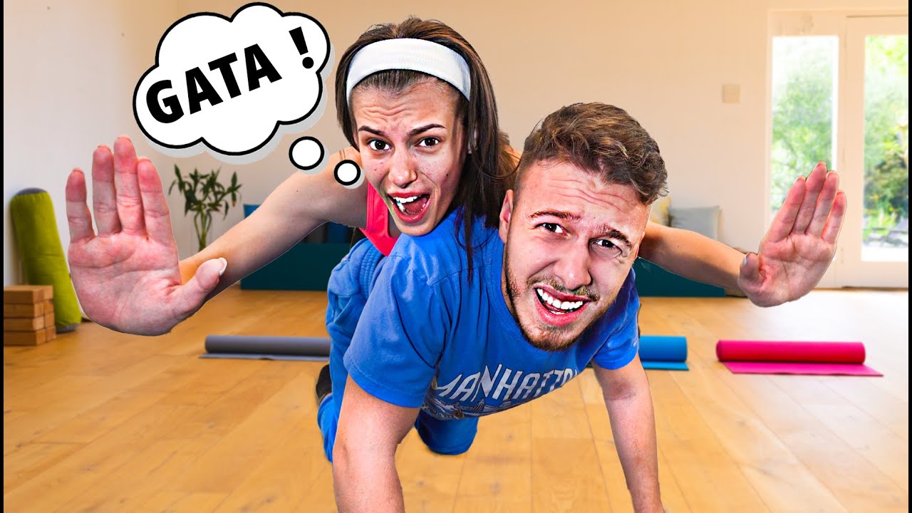 Yoga Challenge Cu Mitzuu! *am căzut* - YouTube