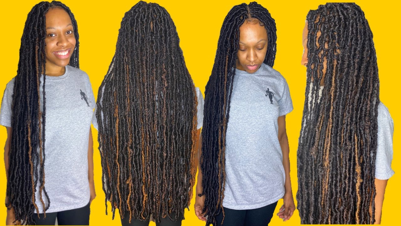 HOW TO: 36'' SOFT LOCS TUTORIAL | EASY METHOD - YouTube