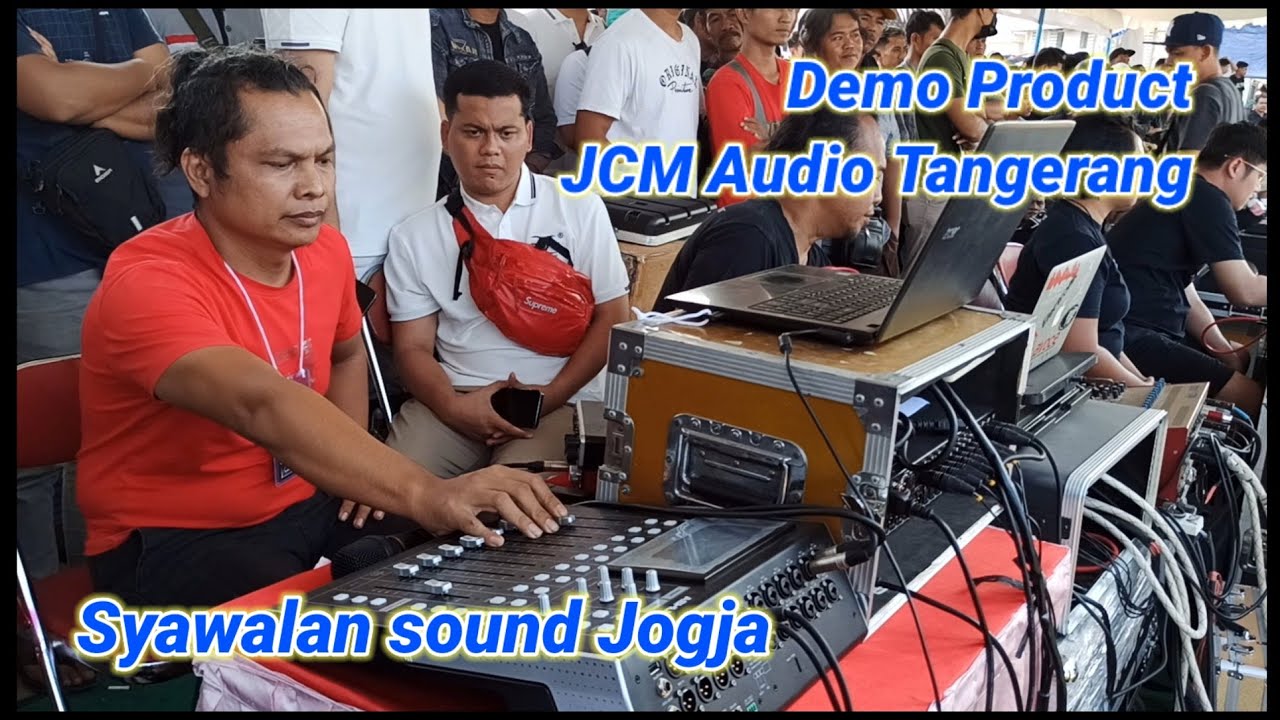 Demo product JCM Audio Tangerang syawalan komunitas sound system jogja ...