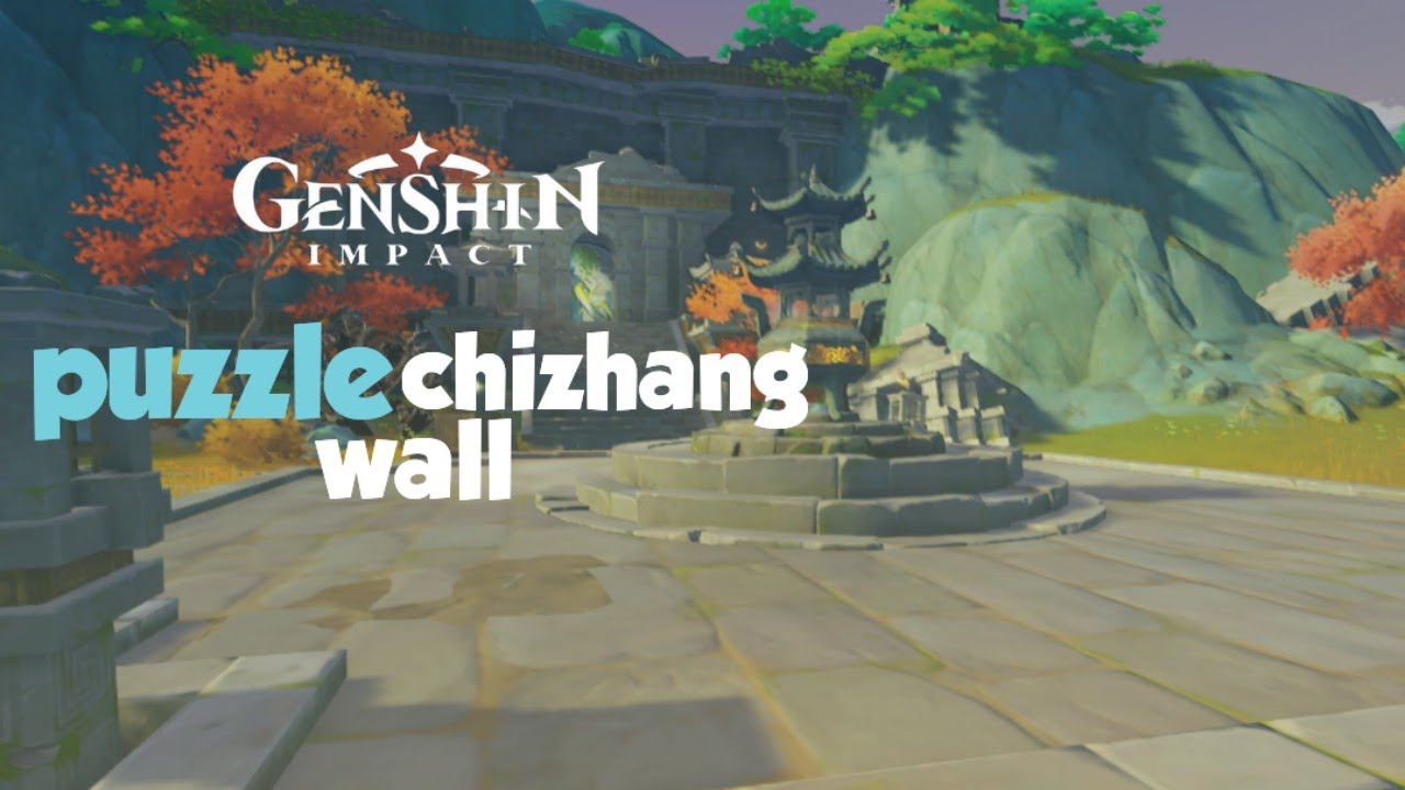 GUIDE PUZZLE CHIZHANG WALL | GENSHIN IMPACT - YouTube