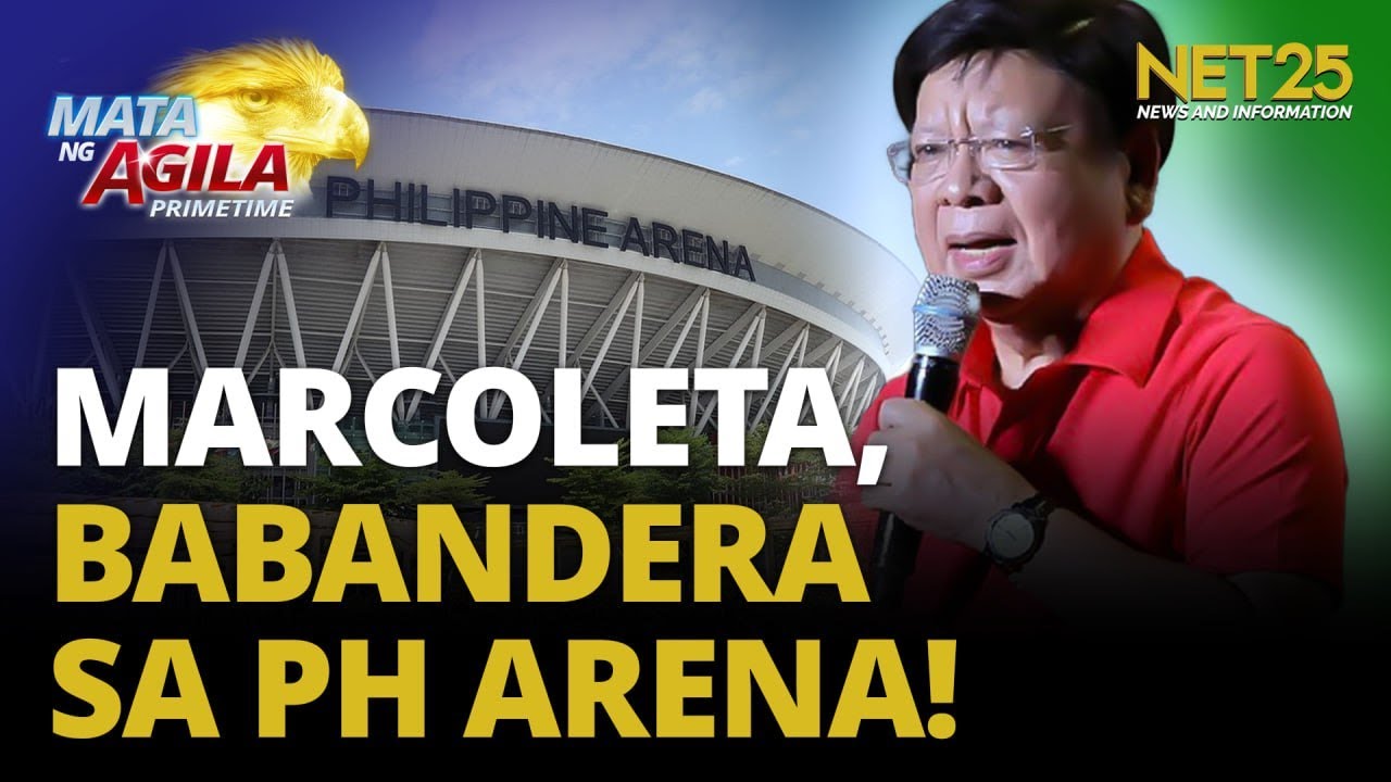 Miting de avance ni Marcoleta, inilipat sa Philippine Arena - YouTube