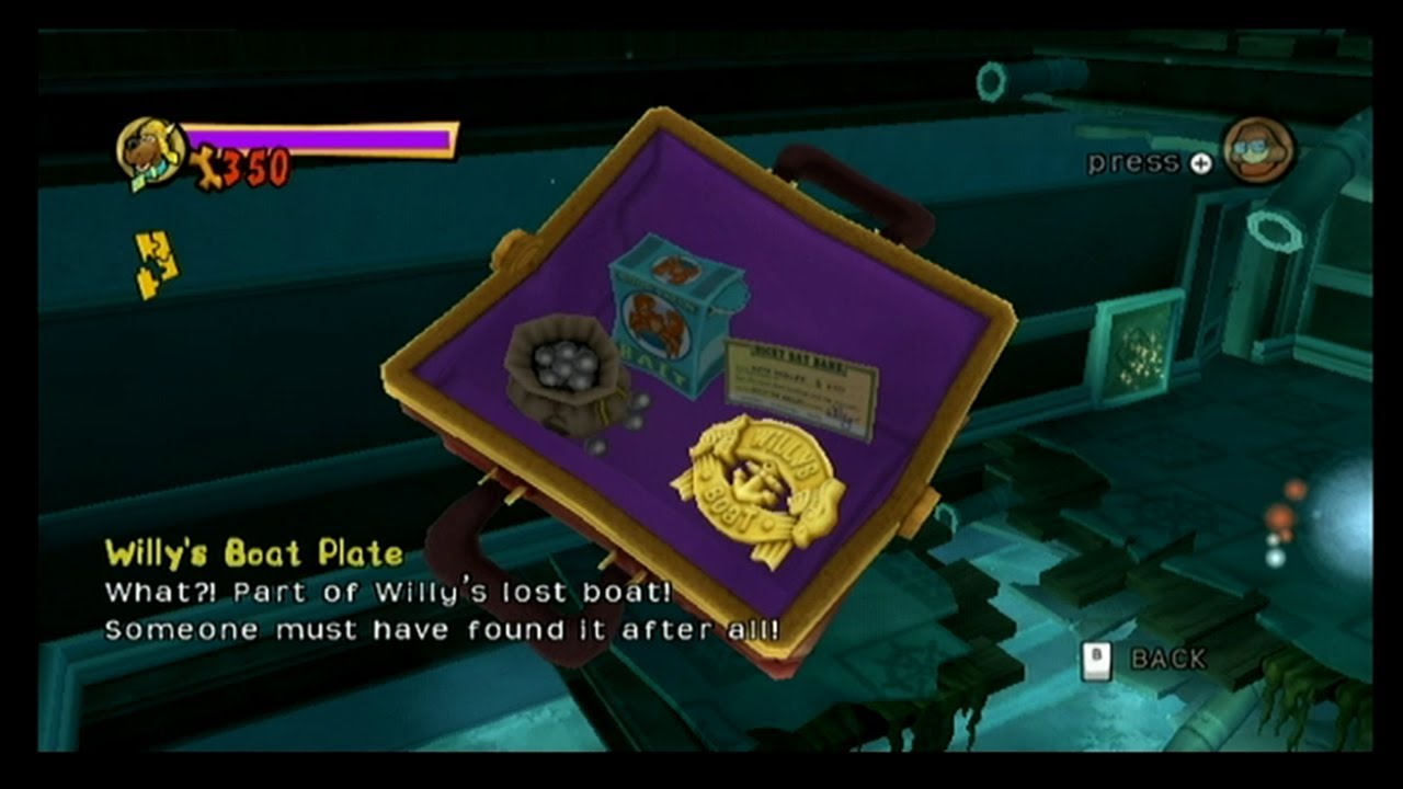 Scooby-Doo! First Frights (Wii) Clue Information + Dialogue - YouTube